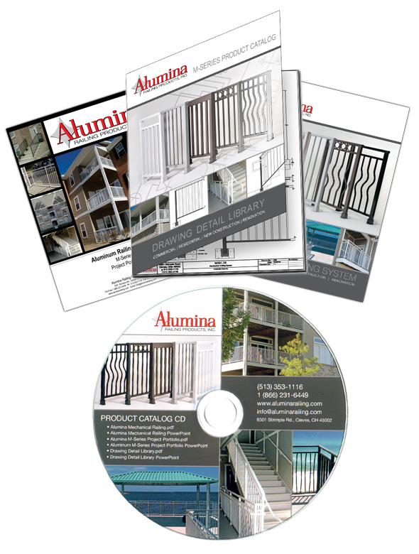 Alumina Railing Multi-Media CD Package - Ideas and Pixels